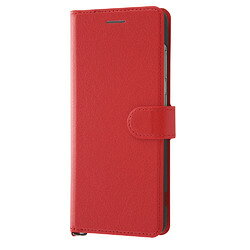 BASIO4/かんたんスマホ2+/かんたん2 手帳 マグネット/レッド※こちらは【取り寄せ商品】です。必ず商品名等に「取り寄せ商品」と表記の商品についてをご確認ください。追究された使いやすさ。ICカードポケット・大きめ収納ポケット付き。動画...