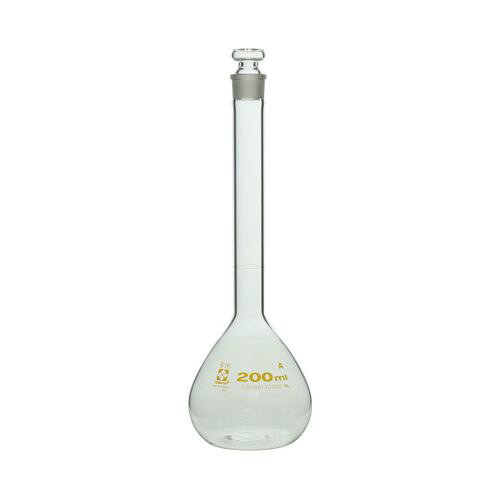 メスフラスコ（全量フラスコ・スーパーグレード） 白 200mL (1個)※こちらは【取り寄せ商品】です。必ず商品名等に「取り寄せ商品」と表記の商品についてをご確認ください。メスフラスコ（全量フラスコ・スーパーグレード） 白 200mL (1...