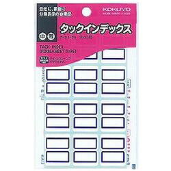 文具 ＞ 事務用紙製品 ＞ インデックス・粘着ラベル。強粘着ではがれにくい、スタンダードな紙製タックインデックス本体色・柄：青。サイズ：本体 約 縦95×横150×奥45mm。検索キーワード:タ212B