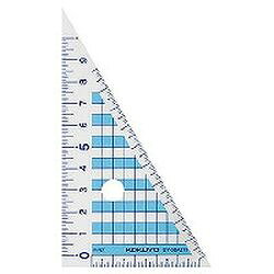 文具 ＞ 学童文具 ＞ 定規/コンパス/キャップ。※こちらは【取り寄せ商品】です。必ず商品名等に「取り寄せ商品」と表記の商品についてをご確認ください。大きな数字と山型目盛りで読みやすい三角定規本体色・柄：。規格：W120×D85×H2。本体...