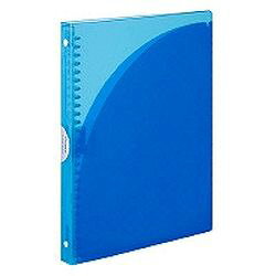 文具 ＞ ノート ＞ ルーズバインダー（ファイルノート）。※こちらは【取り寄せ商品】です。必ず商品名等に「取り寄せ商品」と表記の商品についてをご確認ください。一時保管に便利なポケット付きのカラフルバインダー本体色・柄：水色。規格：W20×D...