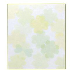 文具 ＞ 典礼用品 ＞ 色紙・短冊。※こちらは【取り寄せ商品】です。必ず商品名等に「取り寄せ商品」と表記の商品についてをご確認ください。ラッキーモチーフで知られる四葉のクローバー柄の色紙。◆本体サイズ：W242×H272mm◆パッケージサイ...
