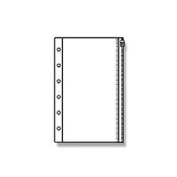 文具 ＞ ノート ＞ 手帳・住所録・日付無システム手帳。軽くて薄い、手帳専用紙を使用ちょっとした小物入れに便利です。◆本体サイズ：84×128mm　◆内容：ファスナー付きポケット　◆入数：1枚。本体色・柄：。本体重量：10g。サイズ：本体 ...