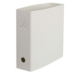 文具 ＞ ファイル ＞ クリヤー・メッシュケース。※こちらは【取り寄せ商品】です。必ず商品名等に「取り寄せ商品」と表記の商品についてをご確認ください。くらしの道具をファイリング本体色・柄：ホワイト。本体重量：355g。サイズ：本体 約 縦7...