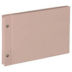 文具 ＞ ホビー/雑貨 ＞ アルバム。※こちらは【取り寄せ商品】です。必ず商品名等に「取り寄せ商品」と表記の商品についてをご確認ください。インテリアに馴染む 落ち着いた色合いのアルバム本体色・柄：ピンク。本体重量：415g。サイズ：本体 約...