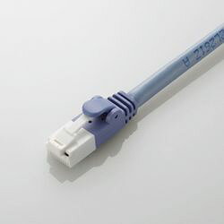 プロテクタと素材コネクタ採用のダブル構造で、通常の使用環境では絶対にツメが折れない!ツメ折れ防止プロテクタと屈曲に対する耐久性が高い新素材コネクタを採用したダブル構造で、通常の使用環境では絶対にツメが折れないLANケーブルです。※1000回...