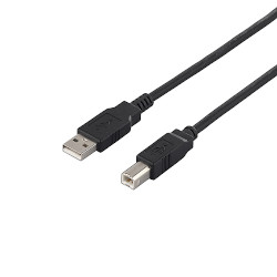 パソコンとプリンターをつなぐ、USB2.0ケーブル (A to B)※こちらは【取り寄せ商品】です。必ず商品名等に「取り寄せ商品」と表記の商品についてをご確認ください。USB2.0対応のUSBケーブル(A to B)。480Mbpsの高速伝...