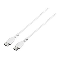 断線に強くしなやかなUSB2.0 Type-Cケーブル(Type-C to Type-C)※こちらは【取り寄せ商品】です。必ず商品名等に「取り寄せ商品」と表記の商品についてをご確認ください。●最新スマホの急速充電・通信に対応するTypeCケ...