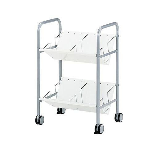 ファイルが倒れにくい新タイプの仕切を採用しています。※こちらは【取り寄せ商品】です。必ず商品名等に「取り寄せ商品」と表記の商品についてをご確認ください。ファイルワゴン 2段 (1台)。ファイルが倒れにくい新タイプの仕切を採用しています。型番...