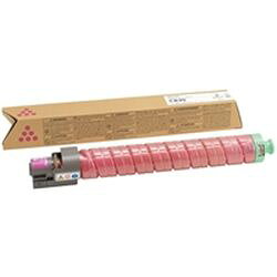 　IPSiO SP C831/830用マゼンタトナー、約12000ページ印刷可能。A4サイズで「ISO/IEC19752」に準拠し、印字濃度が工場出荷初期設定値の場合の目安です。検索キーワード:RICOH イプシオ