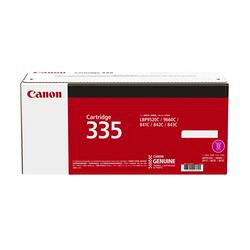トナーカートリッジ【メーカー純正品】16500ページ印刷可能 (ISO / IEC 19798に基づき、A4普通紙に片面連続印刷した場合の平均値(YMCは合成平均値))。検索キーワード:CRG335MAG トナーカートリッジ335M マゼン...