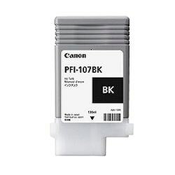 【メーカー純正品】検索キーワード:PFI107BK インクタンク ブラック キャノン　CANON 。PFI107BK インクタンク ブラック [対応機種]Canon imagePROGRAF iPF785。