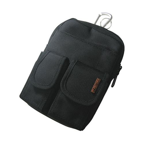 耐久性のある黒ナイロン製。シンプルなデザイン。※こちらは【取り寄せ商品】です。必ず商品名等に「取り寄せ商品」と表記の商品についてをご確認ください。ポケットバッグ 102 。耐久性のある黒ナイロン製。シンプルなデザイン。耐久性のある黒ナイロン...