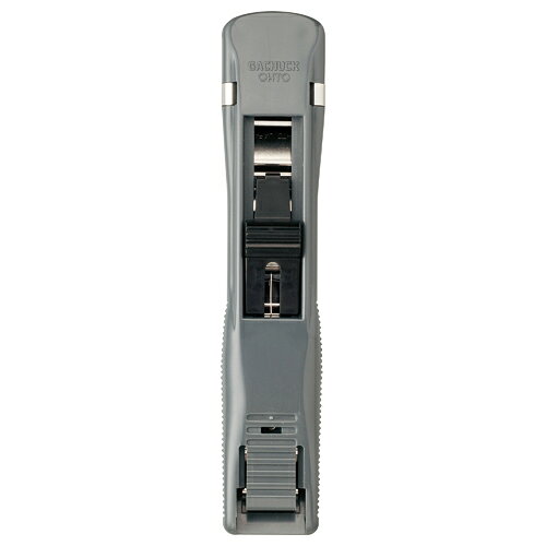 とじ具の定番ガチャック。GL-600E。文具・事務用品 ＞ 事務用品 ＞ クリップ ＞ ガチャック。●大サイズのエコガチャック、個装箱入です。●本体はABS再生材100％を使用しています。●つまみのないスマートタイプで、何度も繰り返して使え...