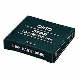 文具 ＞ 筆記具 ＞ スペアインク。万年筆用カートリッジインク本体色・柄：ブルーブラック。本体重量：10g。サイズ：本体 約 縦42×横53×奥10mm。検索キーワード:FCR6ブルーブラツク