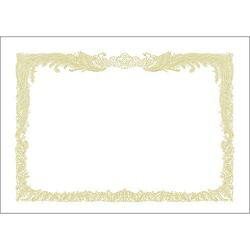 文具 ＞ 典礼用品 ＞ 賞状用品。※こちらは【取り寄せ商品】です。必ず商品名等に「取り寄せ商品」と表記の商品についてをご確認ください。美しい金色の輝きを保つ特殊印刷をしたOA対応賞状用紙ですホワイトベースに美しい金色の特殊印刷を施しました。...