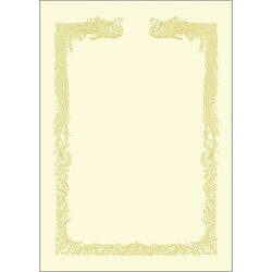 文具 ＞ 典礼用品 ＞ 賞状用品。※こちらは【取り寄せ商品】です。必ず商品名等に「取り寄せ商品」と表記の商品についてをご確認ください。美しい金色の輝きを保つ特殊印刷をしたOA対応賞状用紙です「オリジナル賞状」作成に最適。インクジェット、レー...