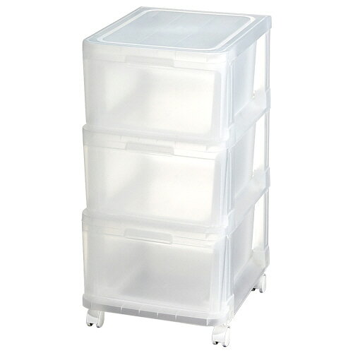 B4用紙が収納可能！。NAC-03CL。文具・事務用品 ＞ 机上整理／収納用品 ＞ フロアケース ＞ 。●3段のワゴンタイプチェストです。検索キーワード:NAC03CL