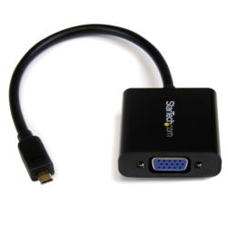 Micro HDMI搭載スマートフォンやタブレットPCをVGAディスプレイやプロジェクターに接続(接続、変換、拡張、分離、切換えを行うIT、 A / Vプロフェッショナルのためのパーツを製造しています StarTech.com（スターテック...