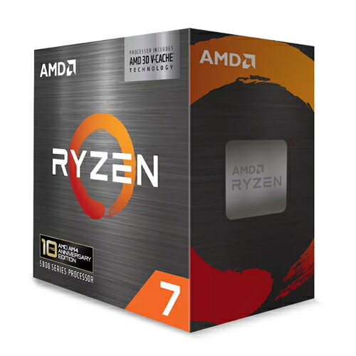 AMD Ryzen 7 5800X3D 10th Edition W/O Cooler (8C/16T、3.4GHz、105W)AMD Ryzen 7 5800X3D 10th Edition W/O Cooler (8C/16T、3.4G...