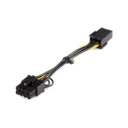 標準型6ピン PCI Express電源を8ピンのATI/NVidiaビデオカードに接続。(【 安心メーカー無期限保証 】接続、変換、拡張、分離、切換えを行うIT、 A / Vプロフェッショナルのためのパーツを製造しています StarTec...
