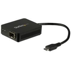 任意のギガビットSFPを使用し、ノートパソコンのUSB-Cポートからギガビットイーサネットネットワークに接続(接続、変換、拡張、分離、切換えを行うIT、 A / Vプロフェッショナルのためのパーツを製造しています StarTech.com（...