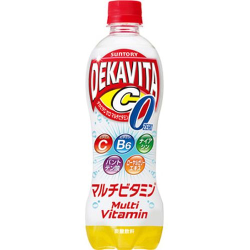デカビタC ゼロ マルチビタミン 500ml x24本※こちらは【取り寄せ商品】です。必ず商品名等に「取り寄せ商品」と表記の商品についてをご確認ください。マルチビタミン・ローヤルゼリーエキスが補給できる、後味すっきりのゼロカロリータイプです。