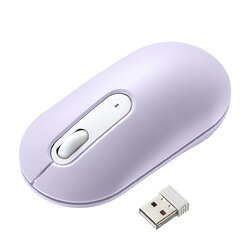 厚さ約30mmの薄型設計で、持ち運びしやすいワイヤレスマウス。レシーバーは上ケースの中に収納可能。厚さ約30mmの薄型設計で、持ち運びしやすいワイヤレスマウスです。左右対称形状なので、右利き、左利きを問わず、快適に使用できます。ケーブルを気...