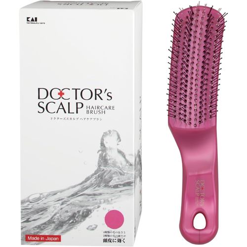 頭皮ケアができる本格スカルプヘアケアブラシ※こちらは【取り寄せ商品】です。必ず商品名等に「取り寄せ商品」と表記の商品についてをご確認ください。頭皮ケアができる本格スカルプヘアケアブラシ。髪がからみにくいU字植毛。4段ピンでブラッシングを効果...