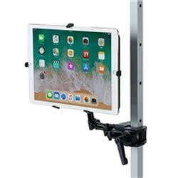 iPad・タブレットを任意の位置で設定できるクランプ式アーム。丸や角パイプに取付けも可能。9.7〜13インチのiPad、タブレットを支柱等に設置できるクランプ式アームです。任意の位置で設定できるフレキシブルアームです。各関節を調整して好きな...