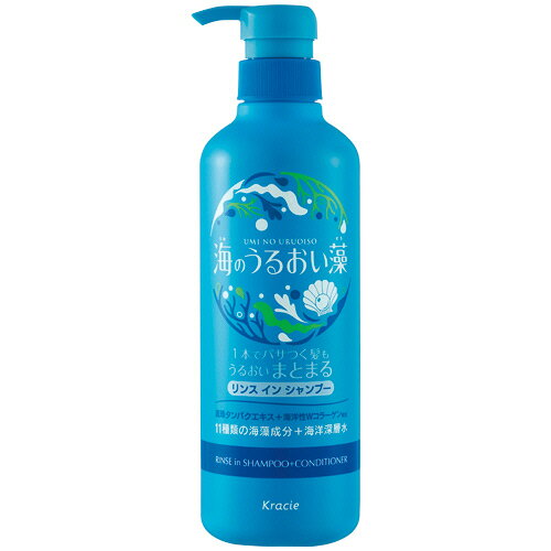 1本で芯からうるおい、ツヤあふれる手触りなめらかな髪へ。KR758064。衣料・生活用品 ＞ ヘルス＆ビューティ ＞ ヘアケア用品 ＞ シャンプー。●11種類の海藻成分（保湿成分）、海洋深層水（補強、保湿成分）を配合したリンスインシャンプー...
