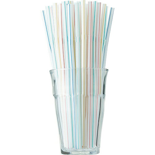 4色アソートの曲がるストロー。KST601FS。衣料・生活用品 ＞ 飲食用品 ＞ 簡易食器 ＞ ストロー。●業務用に便利な包装無タイプ。