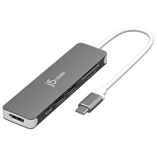 USB-Cから6つの機能を拡張できる※こちらは【取り寄せ商品】です。必ず商品名等に「取り寄せ商品」と表記の商品についてをご確認ください。USB-Cから6つの機能を拡張できる4K30Hz HDMI PD100W SD/microSD USBポ...