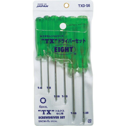 　※こちらは【取り寄せ商品】です。必ず商品名等に「取り寄せ商品」と表記の商品についてをご確認ください。TXD-S6。梱包・工具・作業用品 ＞ 作業用品 ＞ 手作業工具 ＞ ドライバー。検索キーワード:TXDS6
