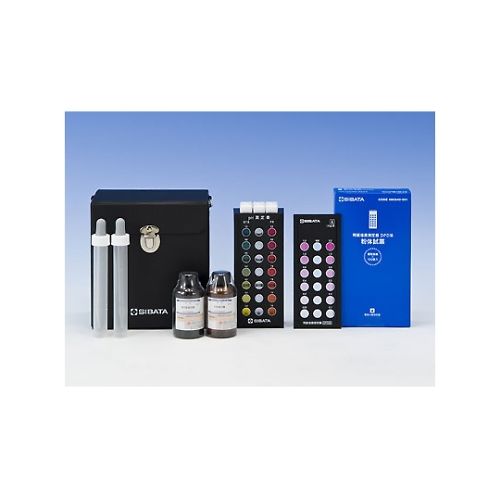 pH残留塩素計試薬付 (1セット)※こちらは【取り寄せ商品】です。必ず商品名等に「取り寄せ商品」と表記の商品についてをご確認ください。pH残留塩素計試薬付 (1セット)。製品構成：水のpH簡易測定器本体 1式（角形試験管3本、ねじ口滴びん2...