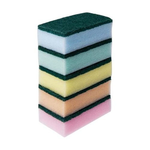 大量使いにロープライスで応える、お買い得5個パック。※こちらは【取り寄せ商品】です。必ず商品名等に「取り寄せ商品」と表記の商品についてをご確認ください。カラフルハードスポンジ 5個入 (1パック(5個入り))。大量使いにロープライスで応える...