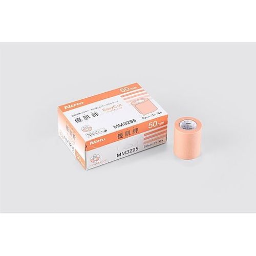優肌絆EasyCutペールオレンジ 50mm×7m 1箱（6巻入） (1箱(6巻入り))※こちらは【取り寄せ商品】です。必ず商品名等に「取り寄せ商品」と表記の商品についてをご確認ください。優肌絆EasyCutペールオレンジ 50mm×7m ...
