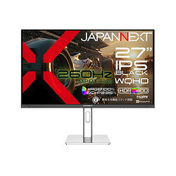 JAPANNEXT 27インチ IPS BLACKパネル搭載 260Hz/1ms(MPRT)対応 WQHD(2560×1440)解像度 ゲーミングモニター JN-IPSB27G260Q-HSP HDMI D…※こちらは【取り寄せ商品】です。...