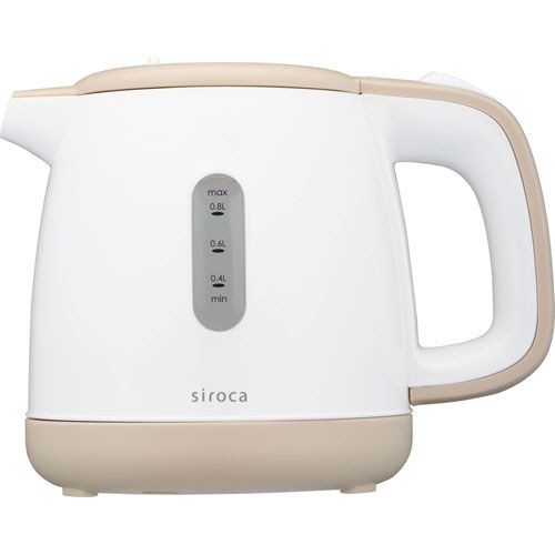 ほしい時にすぐに沸かせる電気ケトル。0.8リットル対応で使いやすいコンパクトサイズ。SEK-208BE。事務機器・家電・電池 ＞ 調理家電・浄水器 ＞ 電気ポット・電気ケトル ＞ 。●ちょっとでも、たっぷりでも、欲しい時に欲しいだけお湯が沸...