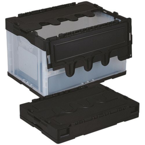 　CF-S51NR(リサイクル)ブラツクトウメイ。梱包・工具・作業用品 ＞ コンテナ・容器 ＞ 折りたたみコンテナ ＞ 。検索キーワード:CFS51NR(リサイクル)ブラツク