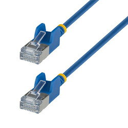 高密度配線環境において優れた柔軟性とエアフローを実現する10ギガビットイーサネット対応ウルトラスリムCat6Aケーブル●最大10Gbps対応のウルトラスリムU/FTP Cat6aケーブル ●密集した配線環境に最適な省スペース設計 ●エアフロ...