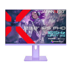 JAPANNEXT 23.8インチ IPSパネル搭載 165Hz/1ms(MPRT)対応 フルHD(1920×1080)解像度 ゲーミングモニター(パープル) JN-IPS238G165F-HS…※こちらは【取り寄せ商品】です。必ず商品名等...