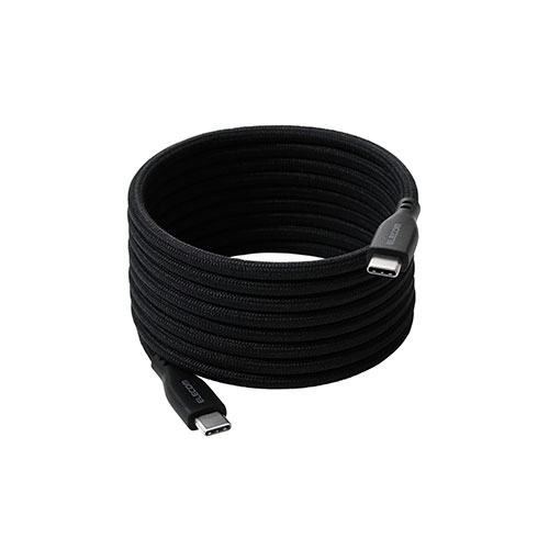 まとまるマグネットケーブル(USB Type-C - USB Type-C/メッシュ) 2m ブラック磁石の力でくっつき、巻くだけでくるんとまとまるUSB Type-C(TM)ケーブルです。磁石の力でくるんとまとまり、持ち運びに便利です。ケ...