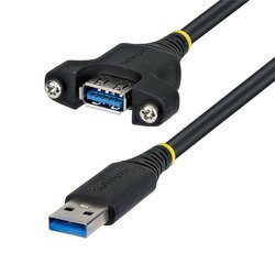 2m、ブラック。ワークステーションやフェースプレートに固定できるパネルマウント型USB-Aケーブル※こちらは【取り寄せ商品】です。必ず商品名等に「取り寄せ商品」と表記の商品についてをご確認ください。●USB 5Gbps接続を延長できる、パネ...