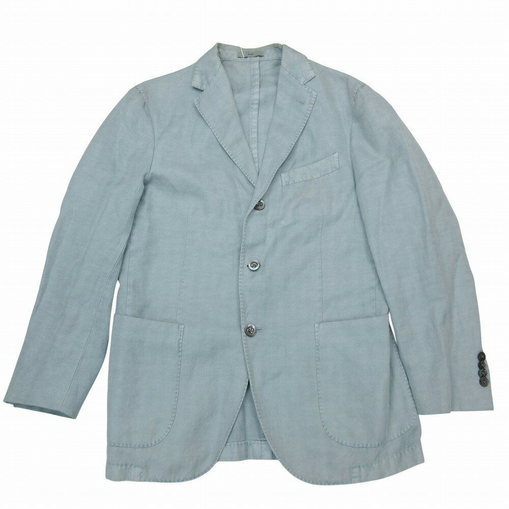 &nbsp; 商品名 &nbsp; 【BOGLIOLI ボリオリ COAT R3302G ヘリンボーン柄 テーラードジャケット アウター 3B ライトブルー サイズ48 M メンズ】 &nbsp; 表記サイズ &nbsp; 【48(M)】 ...