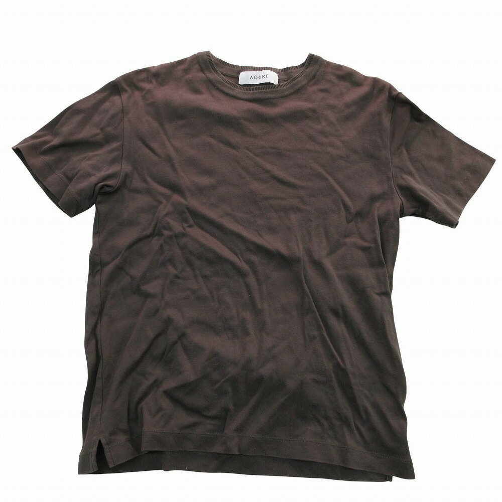 &nbsp; 商品名 &nbsp; 【AOURE アウール ジャージー ストレッチ Tシャツ 半袖 クルーネック プルオーバー カットソー S オリーブ系 レディース】 &nbsp; 表記サイズ &nbsp; 【S】 &nbsp; 実寸サイ...