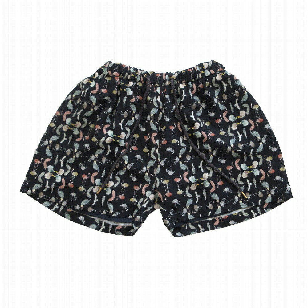 &nbsp; 商品名 &nbsp; 【A PUPIL ア ピューピル バード柄 ショートパンツ ギャザー サイズS ネイビー レディース】 &nbsp; 表記サイズ &nbsp; 【S】 &nbsp; 実寸サイズ &nbsp; 【ウエスト】...