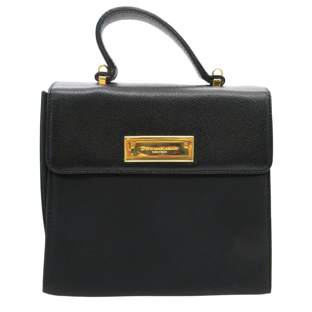 商品名 Donna Karan ダナキャラン ハンドバッグ ショルダーバッグ フォーマル カバン 鞄 ブラック レディース 【中古】 実寸サイズ 【幅】約20cm 【高さ】約19cm 【奥行】約8cm 【ハンドル】約19cm 【ショルダー】...