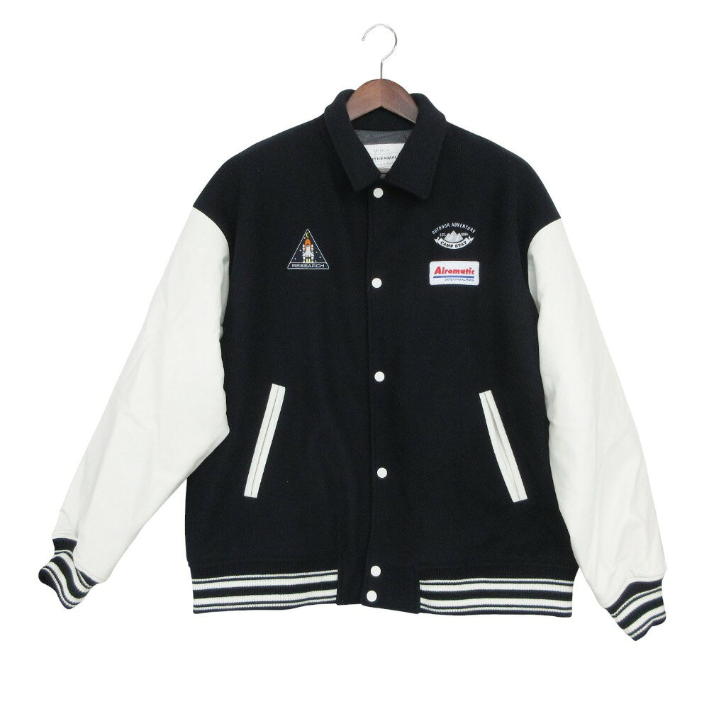 商品名 美品 RAGEBLUE レイジブルー スタジャン スタジアムジャンパー ジャケット ブルゾン RB030430AD アウター ネイビー L メンズ 【中古】 表記サイズ L 実寸サイズ 【肩幅】約63cm 【着丈】約72cm 【身幅...