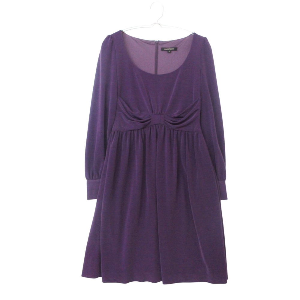 商品名 nanette lepore ナネットレポー ワンピース シアー チュニック Uネック パープル M レディース 【中古】 nanette lepore one piece Sheer Tunic U-neck purple M L...